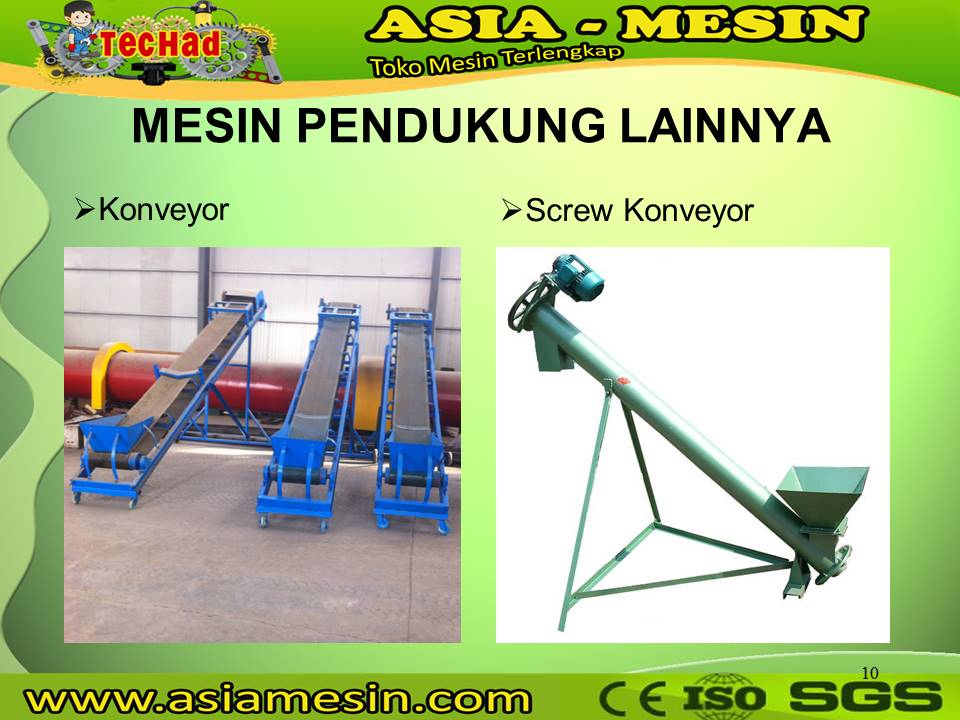 MESIN PELET DAUN - Asia Mesin