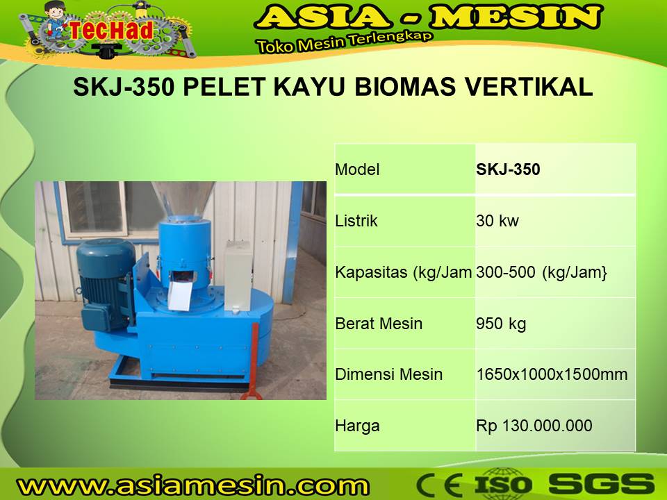 MESIN PELET DAUN - Asia Mesin