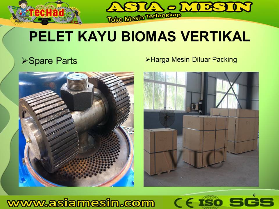 MESIN PELET DAUN - Asia Mesin